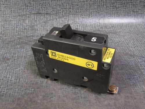 SQUARE D CIRCUIT BREAKER EHB14020 SINGLE POLE 20 AMP 277 VAC **WARRANTY ...