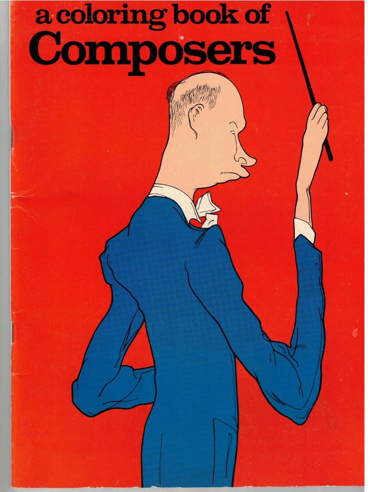 A Coloring Book of Composers Schuman to Stravinsky by David Brownell | eBay