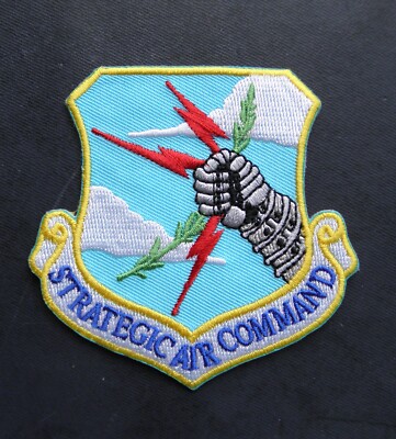 USA AIR FORCE STRATEGIC AIR COMMAND SHIELD NEW EMBLEM PATCH 3 INCHES | eBay