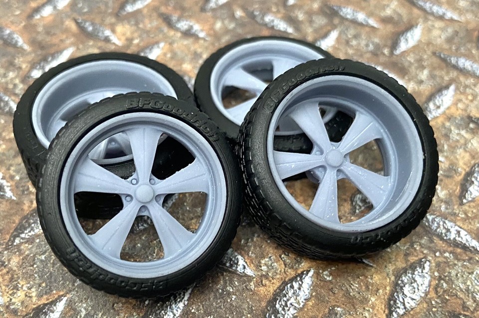 Resin 21/20 In. “US Mags Thruster” Model car Wheels/Tires 1/24 1/25 ...