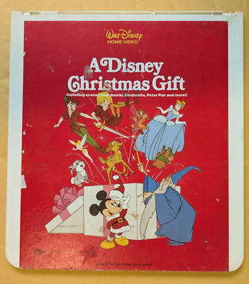 A DISNEY CHRISTMAS GIFT CED Capacitance Electronic VideoDisc Walt ...