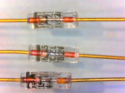 New Vintage Mil-Spec JANTX Motorola 1N753A 6.2 Volt Zener Diode 500mW ...