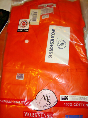 Worksense Combi Lightweight Overall size 92S Orange WS1124OR | eBay ...