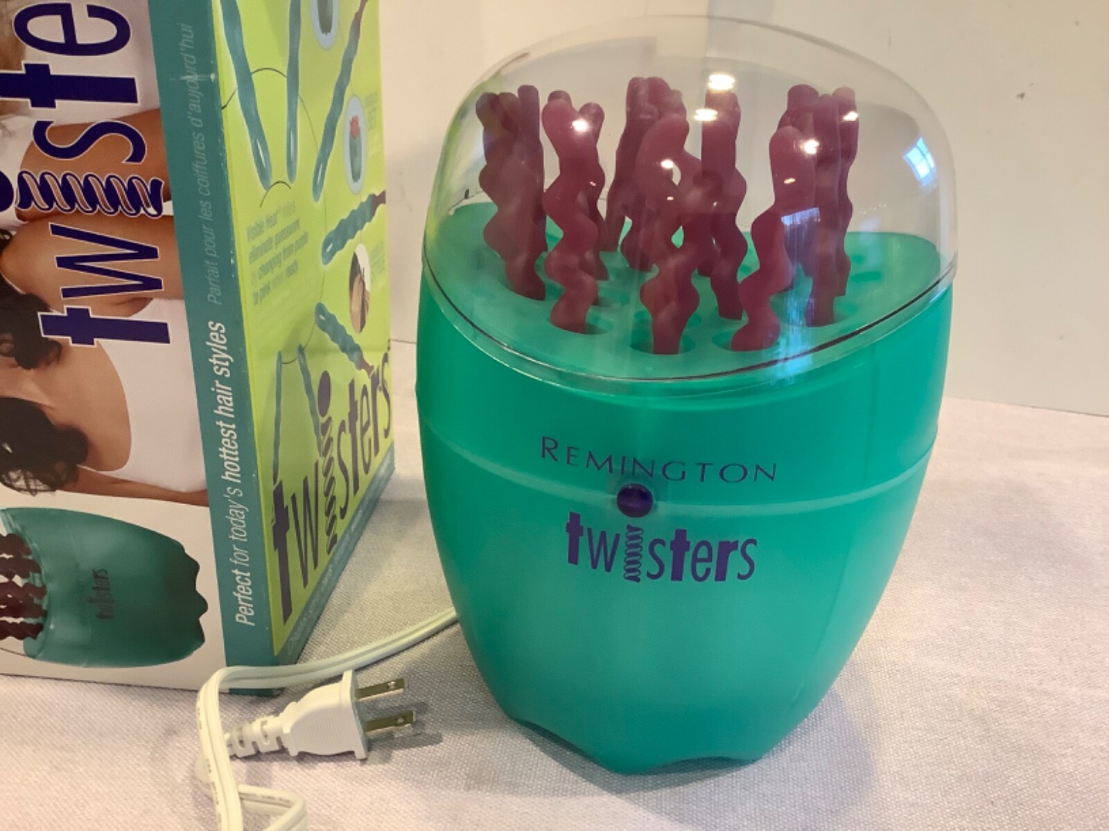 Remington Twisters Bendable Hair Hot Rollers Spiral Curler H-2030 for ...