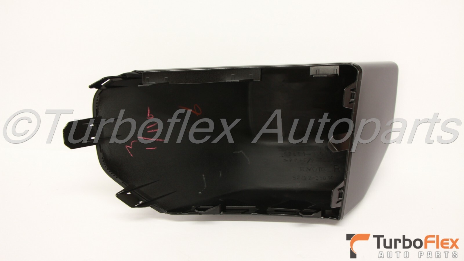 Toyota FJ Cruiser 2007-2014 Black Front Right Bumper Pad Genuine 52422 ...