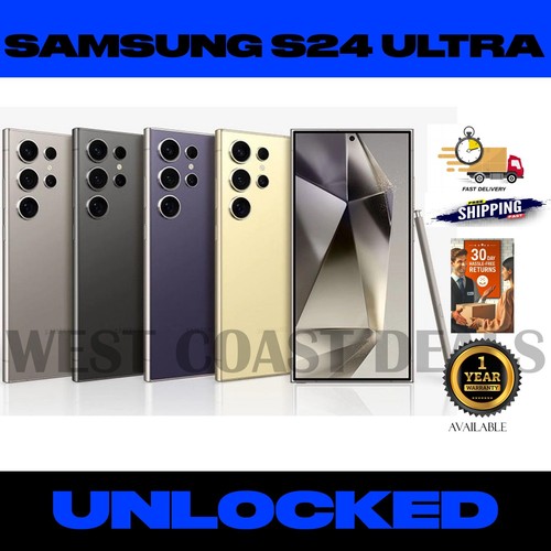New Samsung Galaxy S24 Ultra 5G SM-S928U 256GB Verizon/Fact Unlocked ...