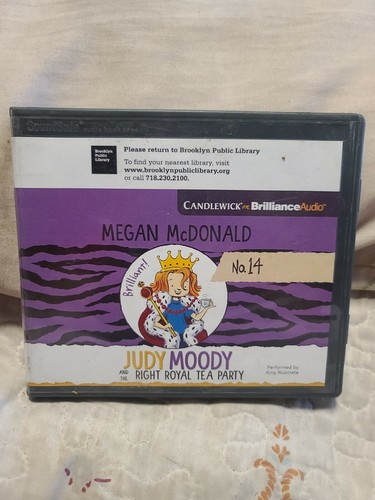 Shelf208 Audiobook~Judy moody and the right royal tea party- Megan ...