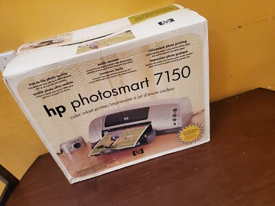 NEW Photosmart Digital Photography Studio 7150 Printer w/HP 320 Camera ...