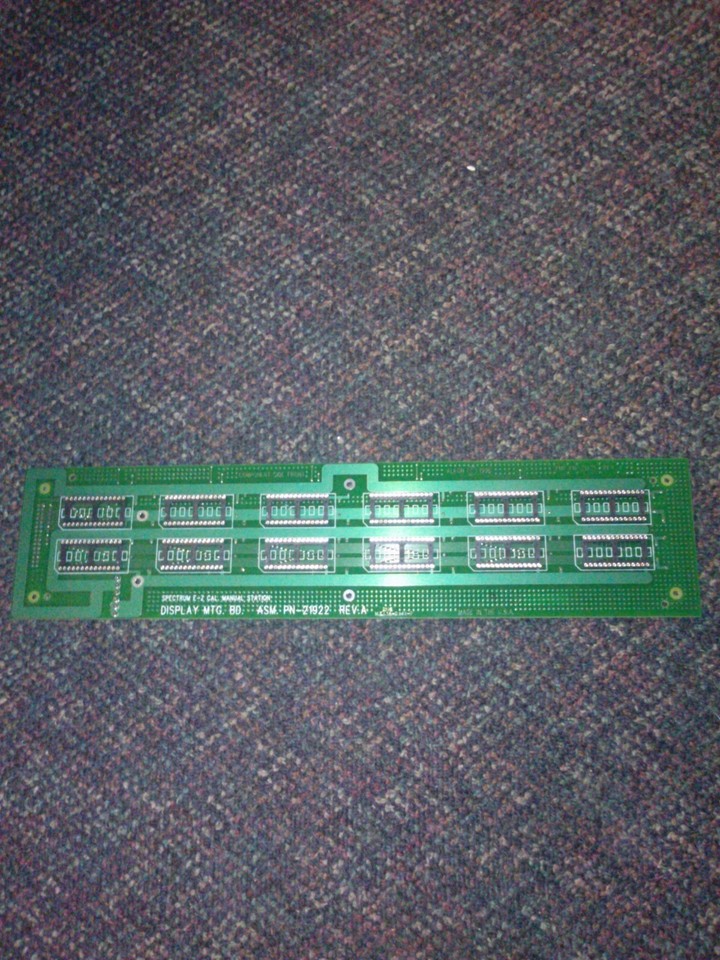 ALKON SPECTRUM E-Z CAL MANUAL STATION BOARD ASM PN-21922 NEW | eBay