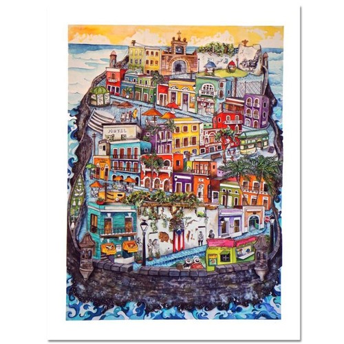 Linnea Pergola, "Old San Juan" 3D Limited Edition from an EA Edition ...