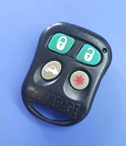 USED AUTOPAGE XT-59 B23AT67 5-BUTTON REMOTE START TRANSMITTER FOB ...