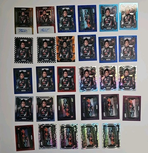 Lot Of (29) Andres Perez De Lara 2024 Prizm Racing Rookie Auto Gold 10 ...