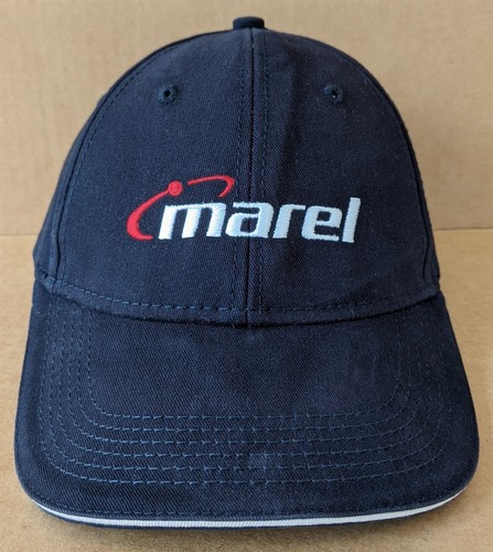 Marel Food Embroidered Logo Black Baseball Hat Cap Adjustable Belt ...