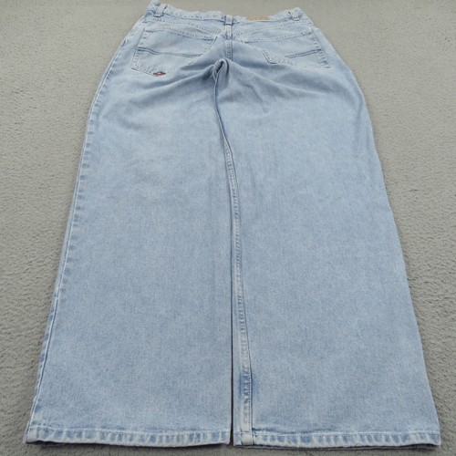 Baggy Jeans Men 34 Y2K 10" Wide Leg Opening Skater Grunge Pipes VTG ...