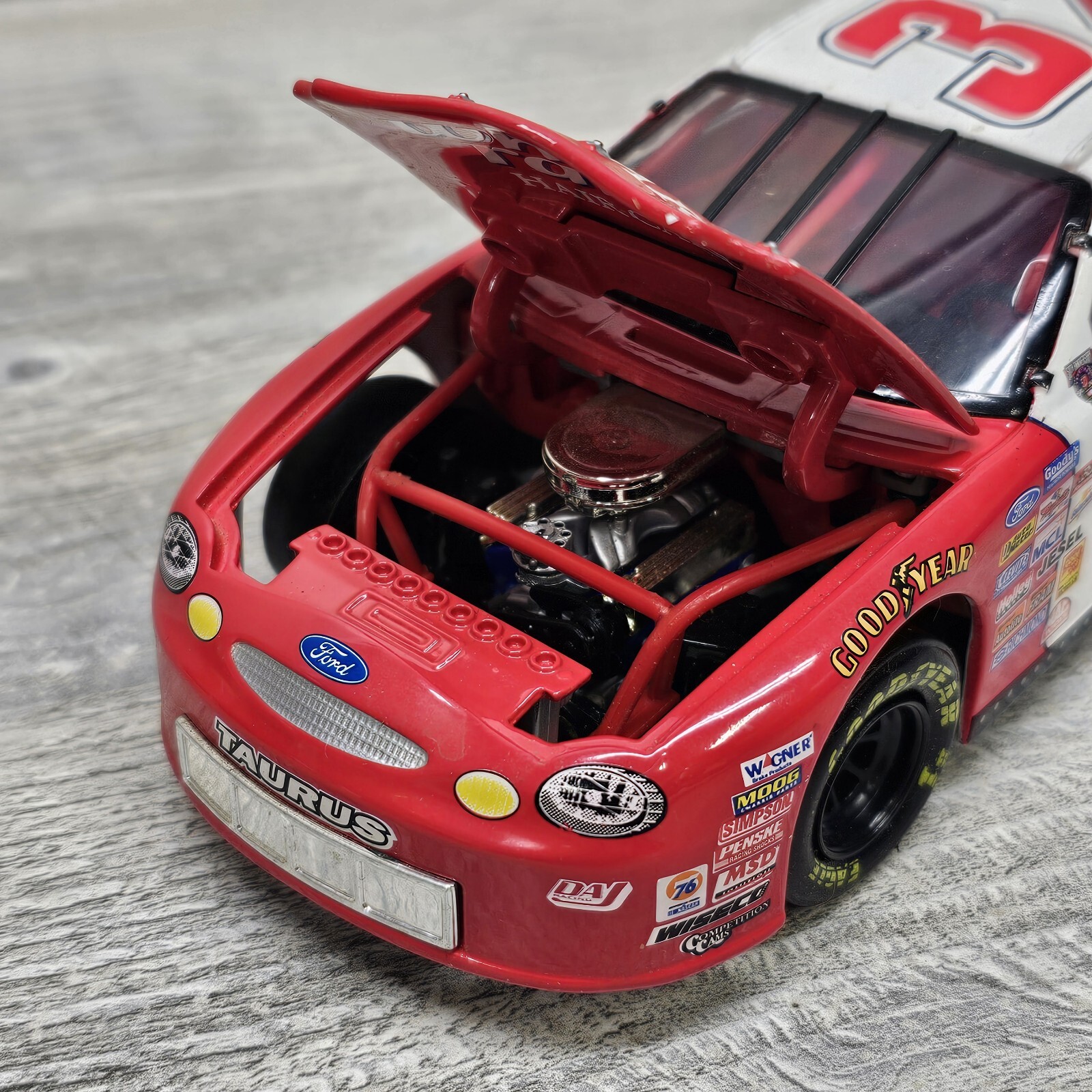 Dale Jarrett #32 White Rain 1998 Ford Taurus Nascar Action Diecast 1/24 ...