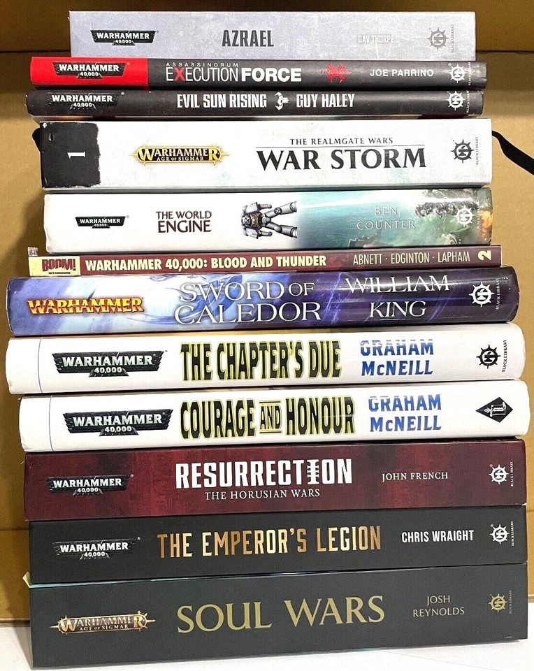 Warhammer 40,000 - Pick your Book - HardCover - HardBack - Lg Trade ...