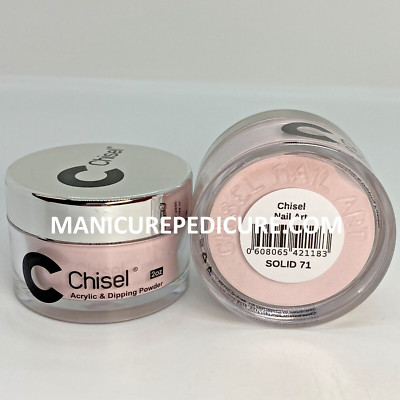 Chisel Nail Art 2 in 1 Acrylic & Dipping Powder 2 Oz - Solid 71 | eBay