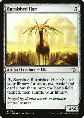 Burnished Hart Commander 2015 NM Artifact Uncommon MAGIC MTG CARD ...