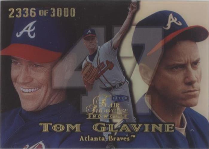 1999 Flair Showcase - Tom Glavine #53 Row 1 /3000 for sale online | eBay