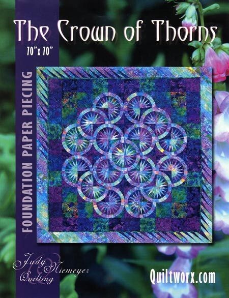 Crown Of Thorns Quilt Pattern 19th C Indigo And White Crown Of Thorns