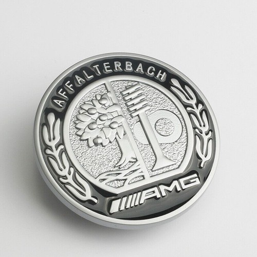 1X Front Hood Emblem Apple Tree Flat Paste Badge Decal For AMG ...