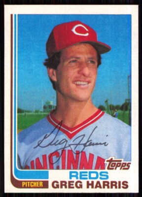 1982 Topps Traded Greg Harris Cincinnati Reds #41T | eBay