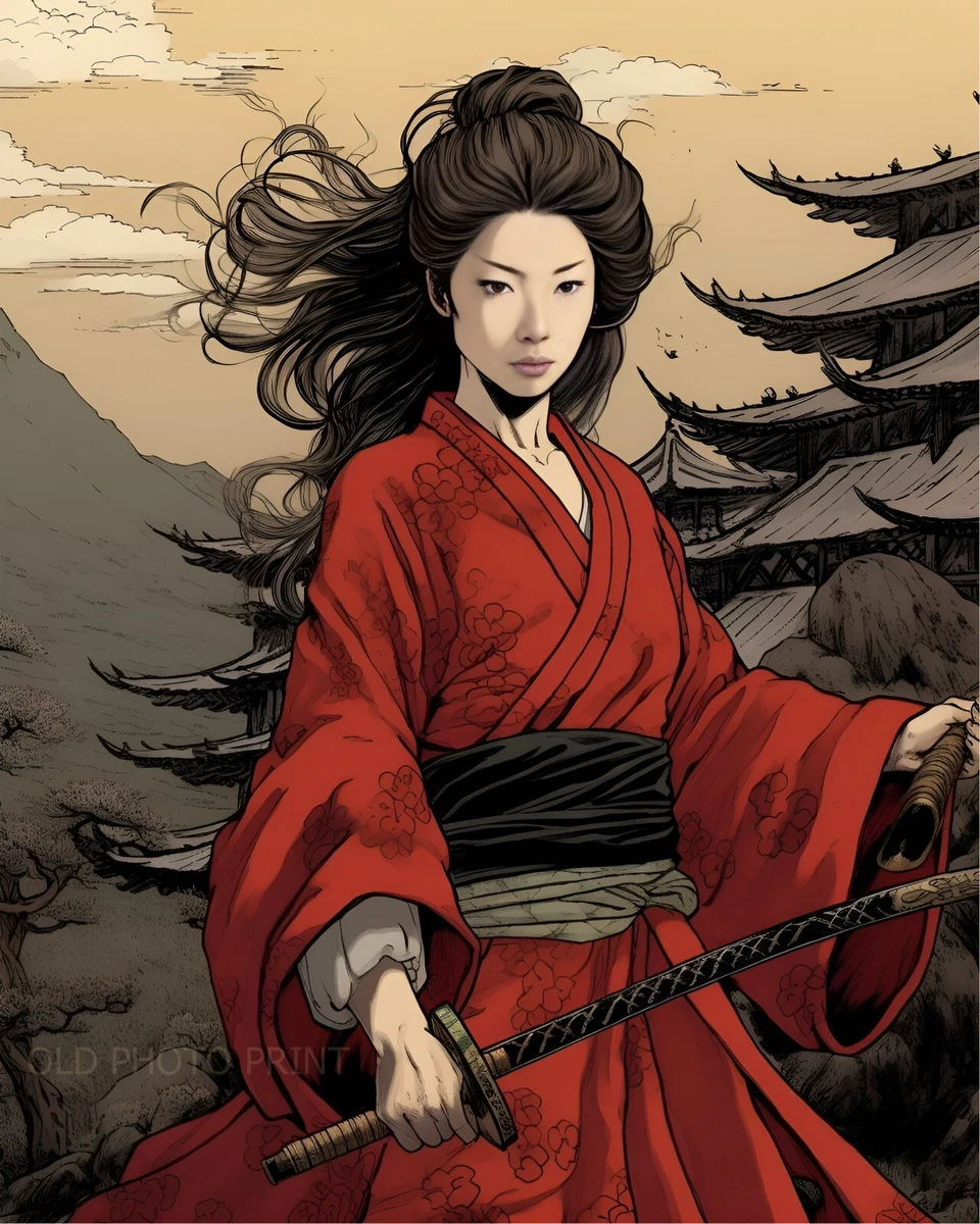 Ancient Japanese Samurai Women