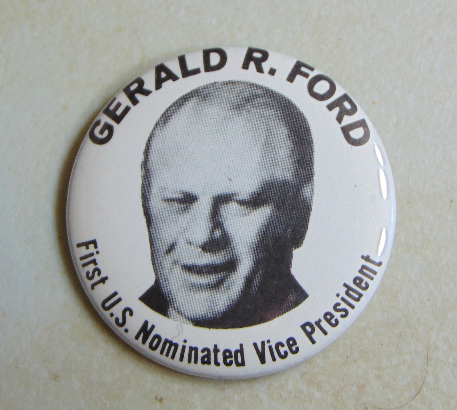 Gerald Ford President 1974 campaign pin button political | eBay
