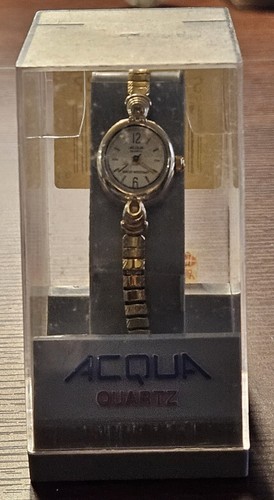 Vintage Acqua Ladies Quartz Watch With Original Case | eBay