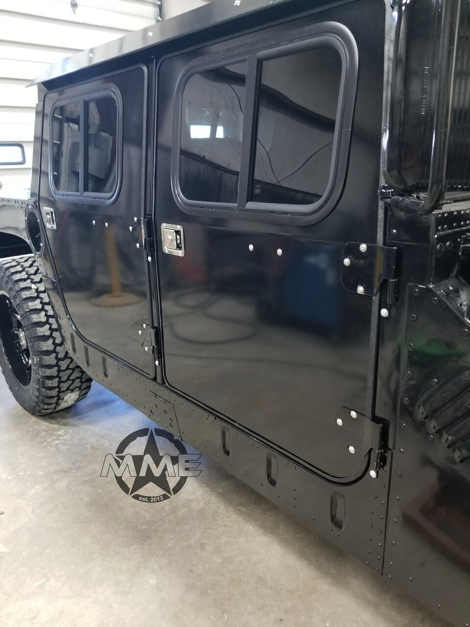 1/4" Smooth Aluminum Hard Door Kit (set of 4) For Humvee/HMMWV | eBay