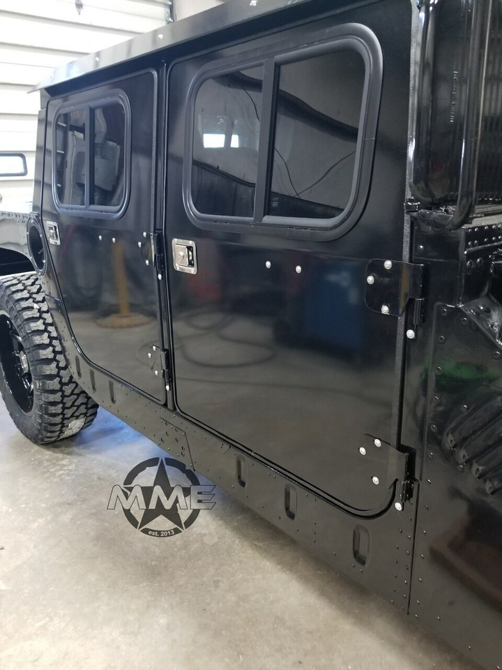 1/4" Smooth Aluminum Hard Door Kit (set of 4) For Humvee/HMMWV | eBay