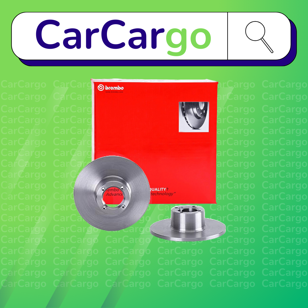 BREMBO Solid Front Brake Discs Pair For Austin Mini 1.3 1969-1980 213 ...