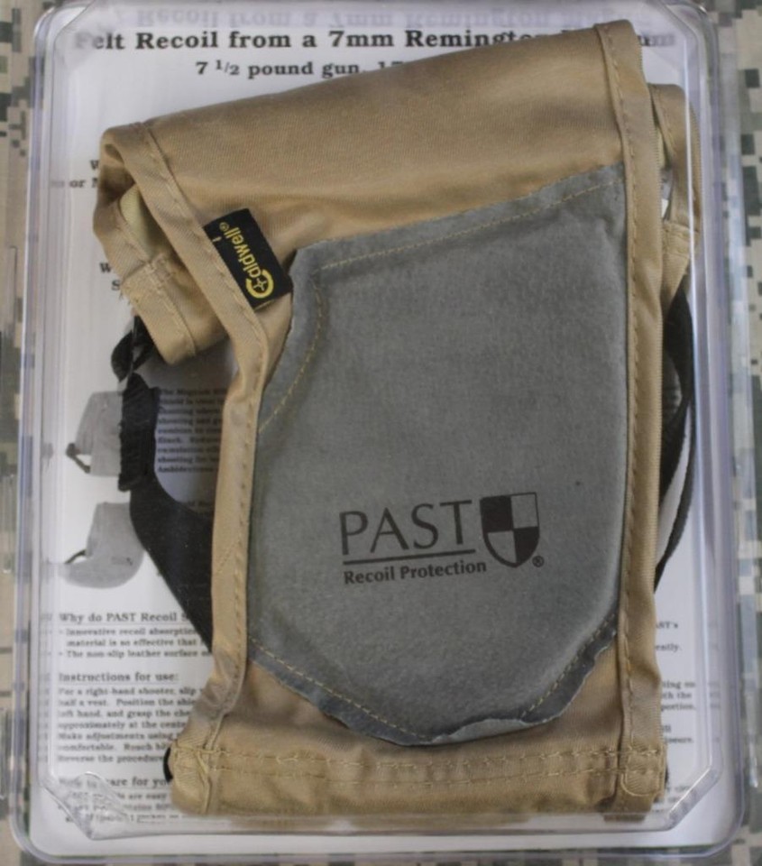 Caldwell PAST Magnum Shield Recoil Protection Leather Shoulder Pad ...