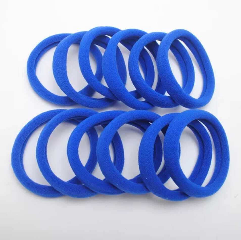 5CM Thick strong Hair Ties women girls School Endless Hair Elastic ...