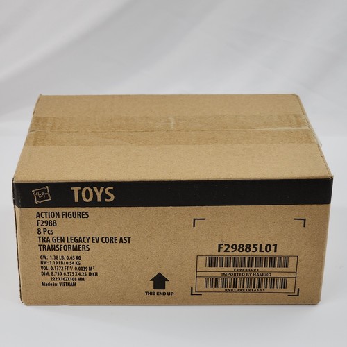 Transformers Generation Legacy EV Core 2 Ast Hasbro Factory Sealed Case 8 Figure | eBay