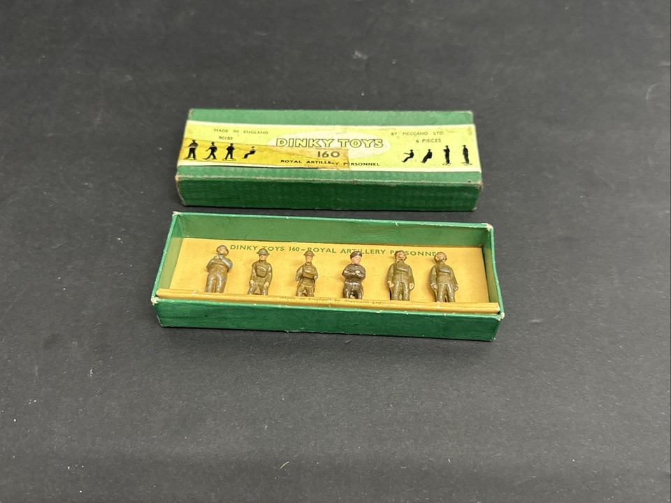 DINKY TOYS 160 ROYAL ARTILLERY PERSONEL RARE MIB Y.12 | eBay