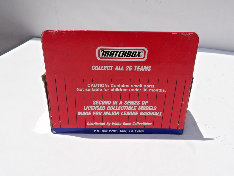 2 NOS NIB vintage MATCHBOX MLB baseball TOY trucks 1990 1991 TORONTO ...