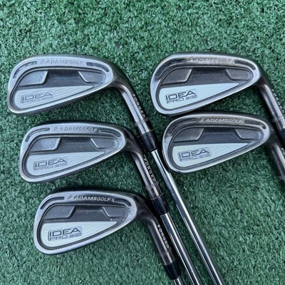 Adams Golf IDEA Pro a12 Forged Iron Set 5-PW S300 Stiff Flex Steel ...