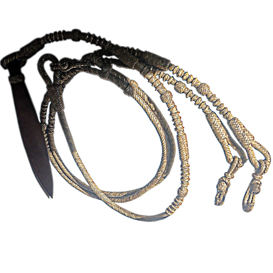 Braided Rawhide Leather Romal Romel Rommel Vaquero Heavy Cowhorse Reins ...