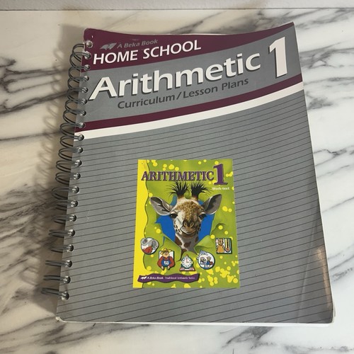Abeka Arithmetic 1 Math Homeschool Curriculum Lesson Plans book 2004 ...