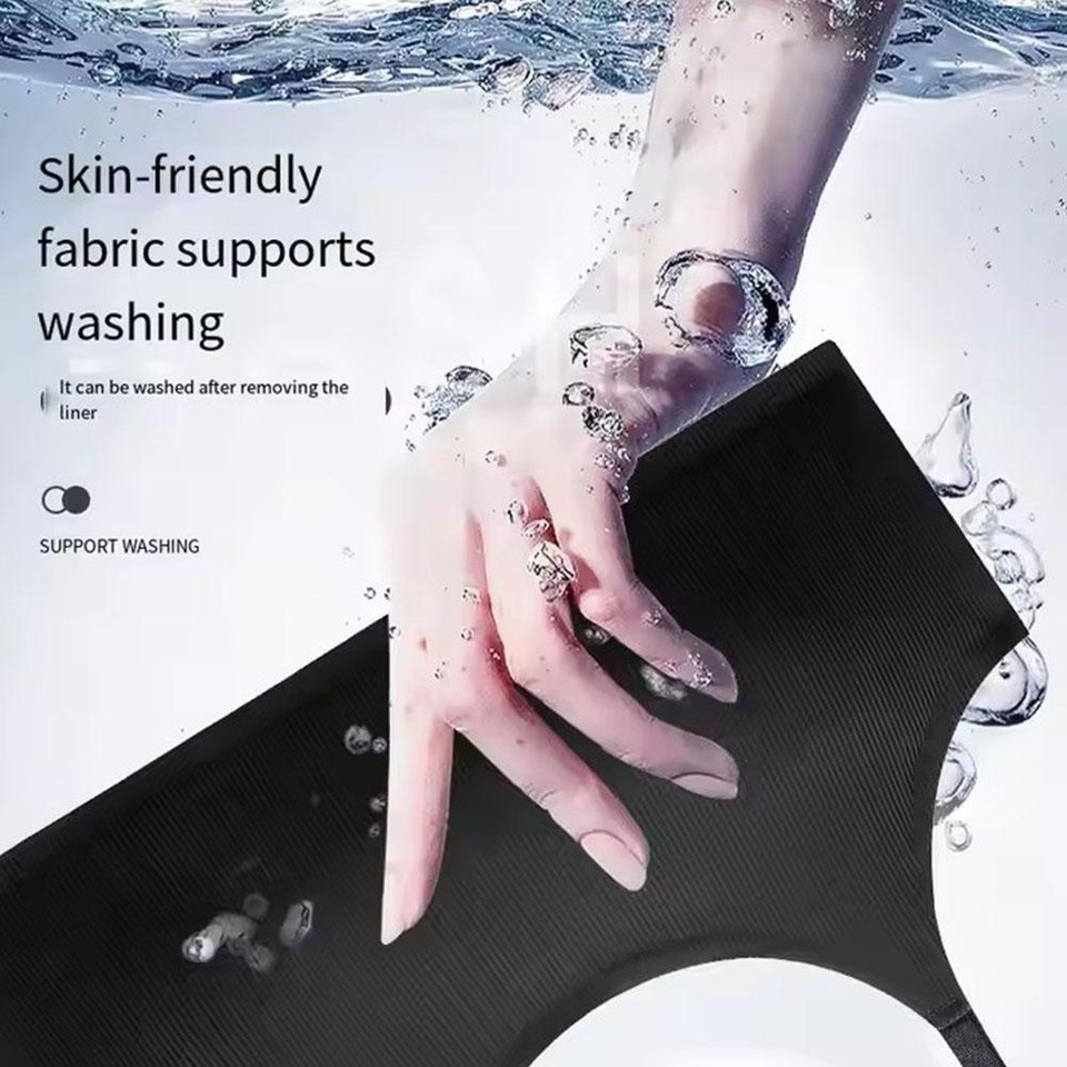 USB Electric Breast Massage Bra Vibrate +Heat Chest Massager Grow ...