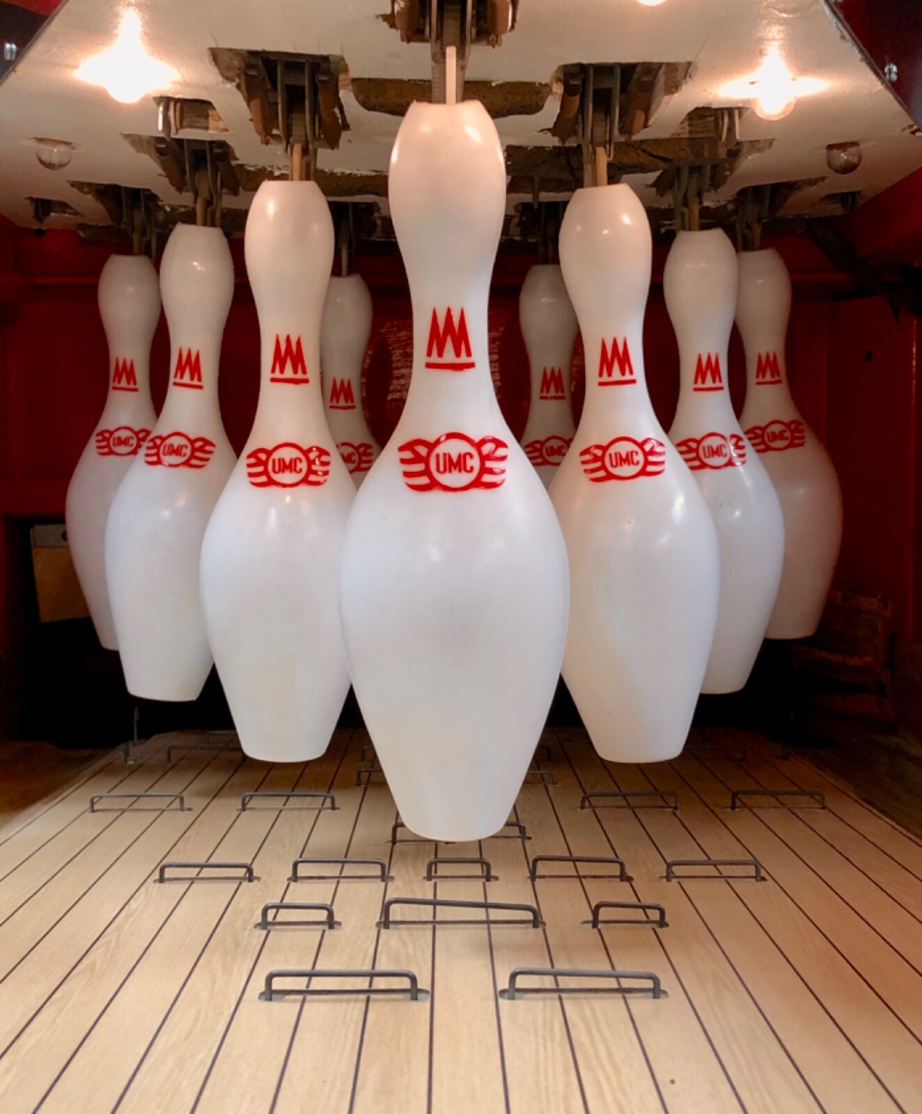 VINTAGE UNITED “DUPLEX” 16’ BIG BOWLER COIN OP RESTORED BOWLING ARCADE ...