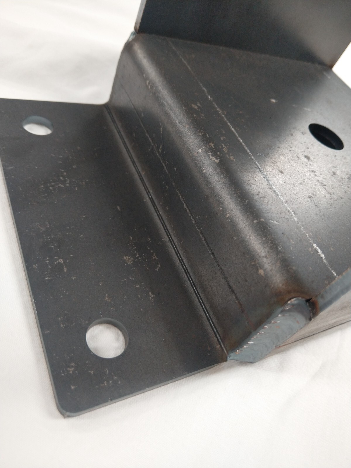 Fence Post Socket 150mm 6" Timber 5mm Thick Steel 50mm Elevation 6 ...