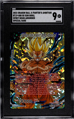 Dragonball Fighter's Ambition BT19-008 Spirit Bomb Absorbed SS Son Goku SGC 9 | eBay