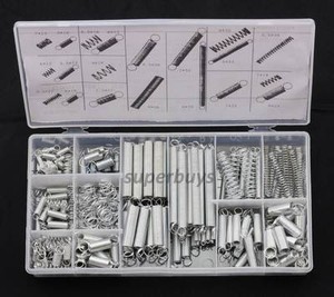 200pcs Tension & Compression Coil Helical Spring Extension Assortment ...