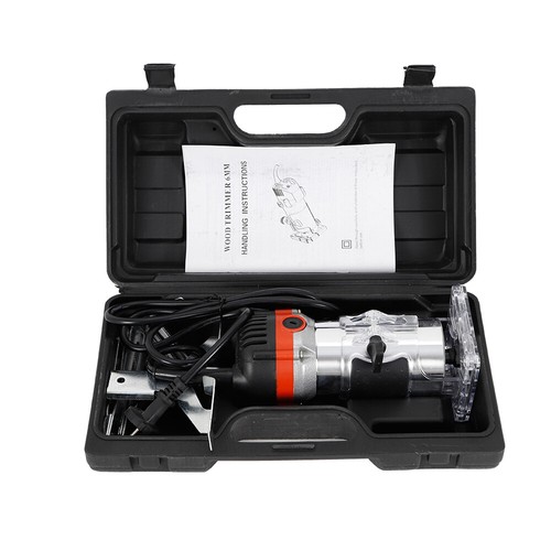 Wood Laminate Palm Router Joiner Electric Hand Trimmer Tool 1/4 ...