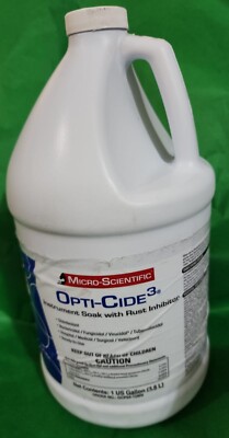 OPTI-CIDE 3 INSTRUMENT SOAK W/RUST INHIBITOR ~ 1 GALLON | eBay