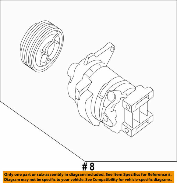 92600-9NB0D Nissan Compressor assy-cooler 926009NB0D, New Genuine OEM ...