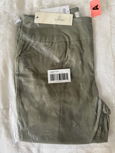 Chico's Women's Size 0 NWT So Slimming Brigitte Pant Fatigue Color | eBay