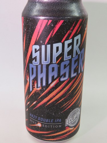 Craft BEER Empty Can ~ ECLIPTIC Brewing Super Phaser 2023 IPA ...